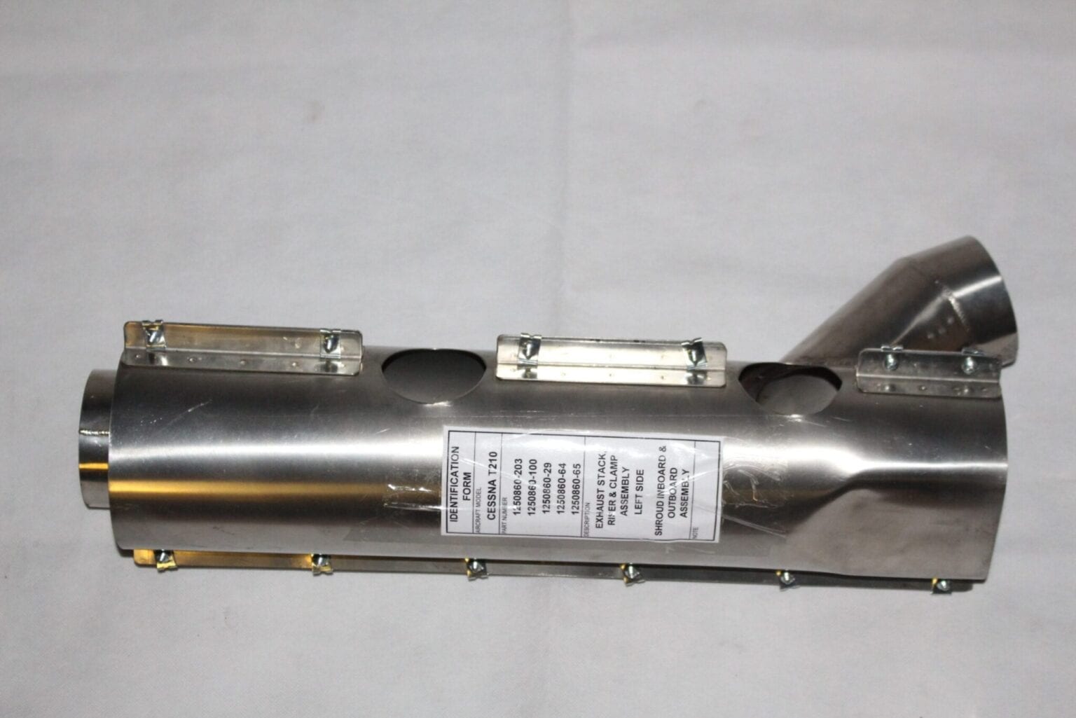 Standard and Modified Turbo Inboard Muffler Shroud – Plane Exhaust